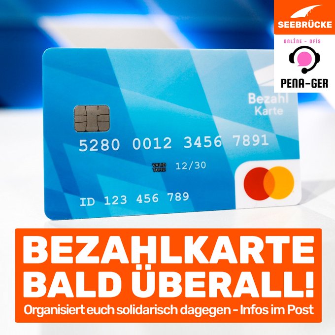 Discriminatory payment card for refugees already in use in Bavaria ...